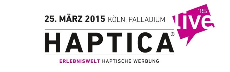 Haptika® live 2015 - diewerbeartikel.ch